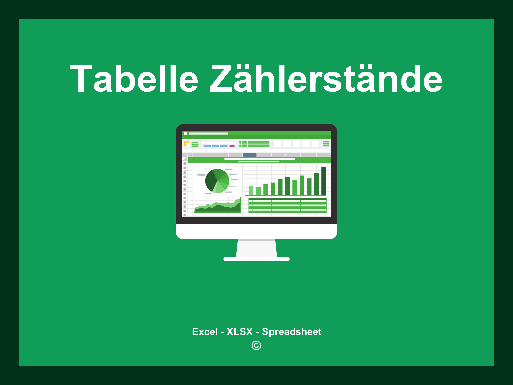 Excel Tabelle Zählerstände Excel Vorlage